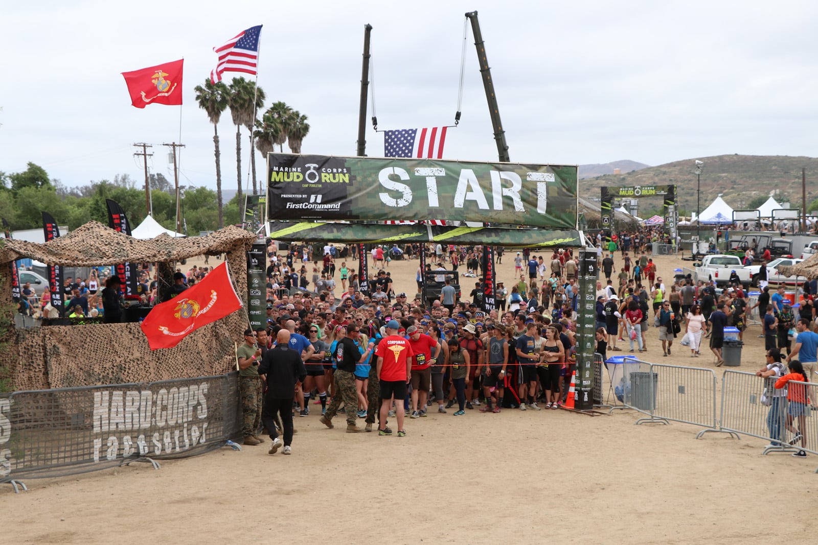 12U Boys race the 2017 Camp Pendleton Marine Corps Mud Run – Orange ...